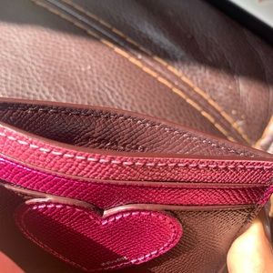 Coach | Accessories | Coach Heart Card Holder Nwt | Poshmark